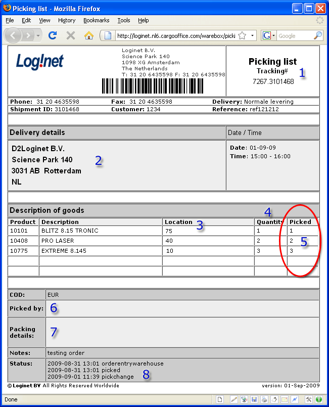 WarehousepickinglistTemplate